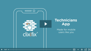 The clixifix® Technicians App overview video | Clixifix